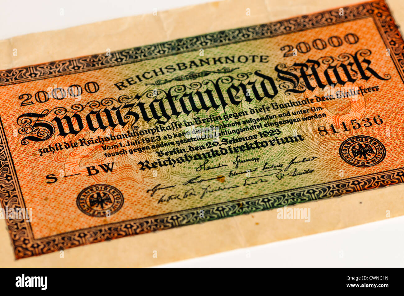 German bank notes hi-res stock photography and images - Alamy