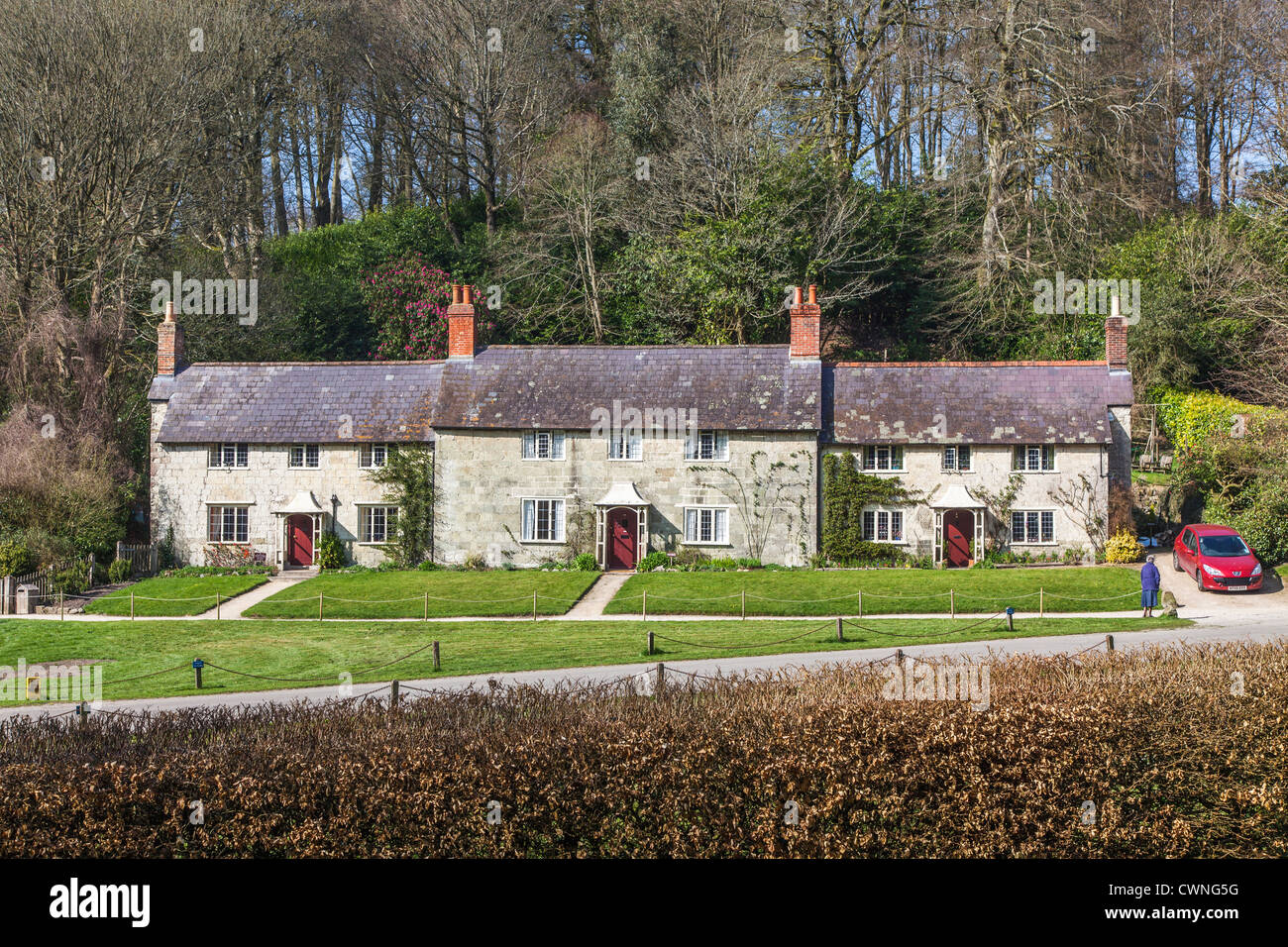 Stourton village country house hi-res stock photography and images - Alamy