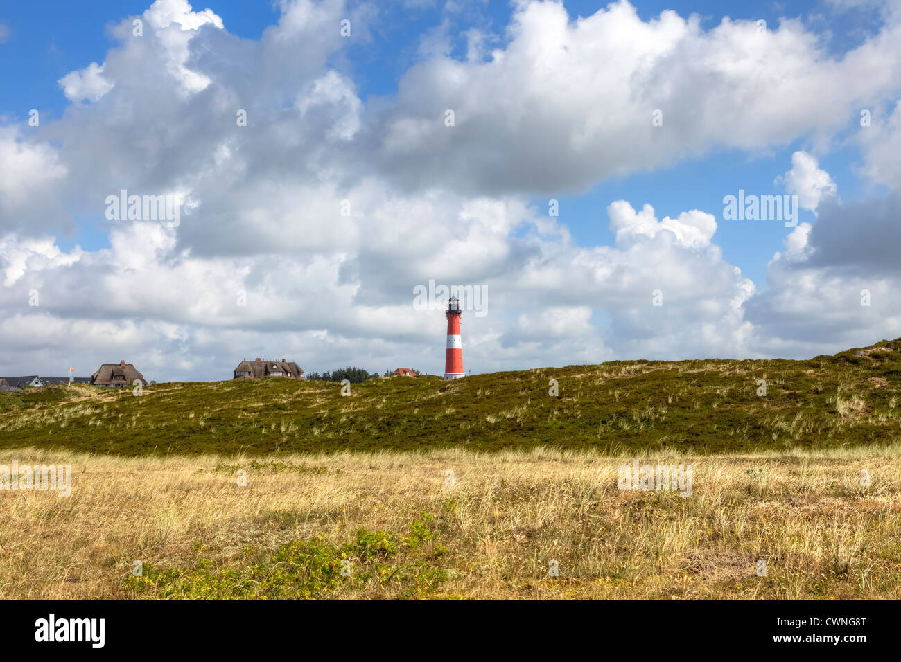 Lighthouse, Hoernum, Sylt, Schleswig-Holstein, Germany Stock Photo - Alamy