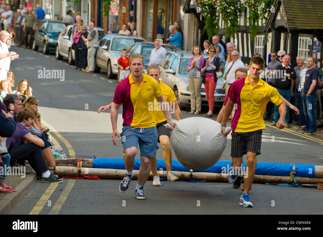Local men's team taking part in the annual World Championship Hop ...
