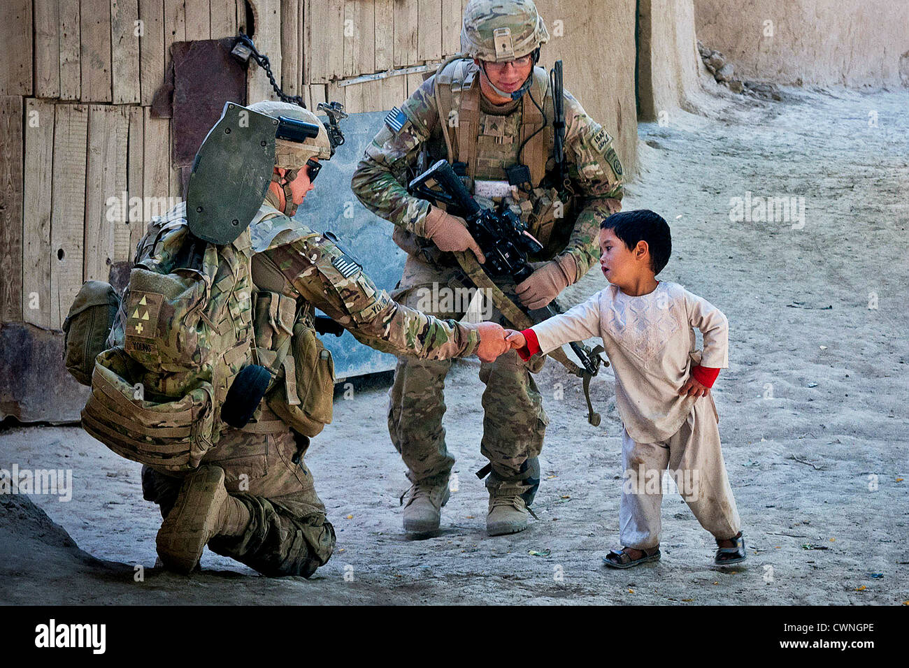 Young Child Soldiers In War