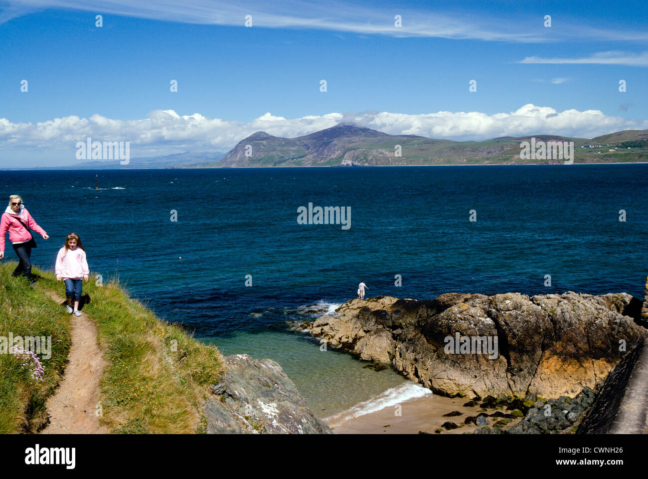 porthdinllaen near morfa nefyn lleyn peninsula gwynedd north wales ...
