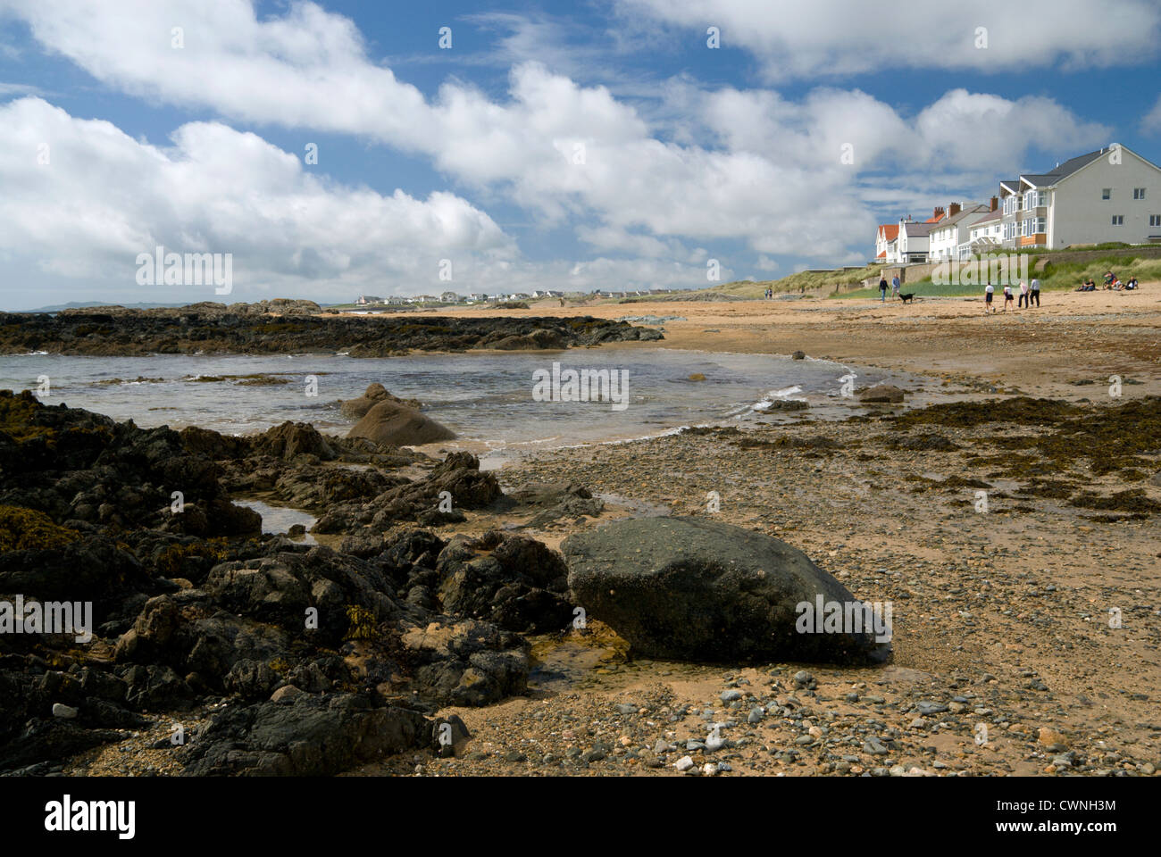 beach porth tyn tywyn traeth llydan near rhosneigr anglesey north wales ...