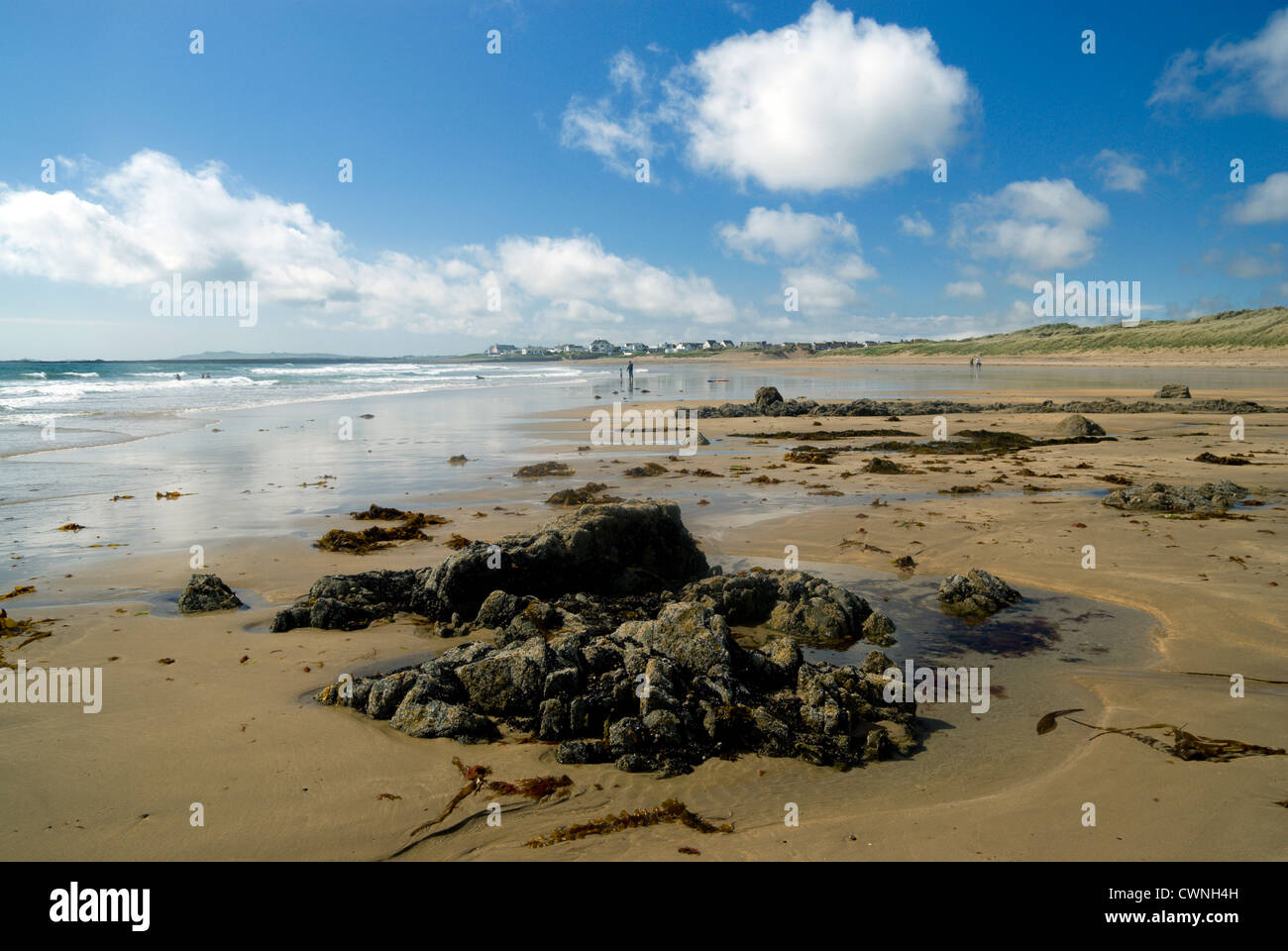 beach porth tyn tywyn traeth llydan near rhosneigr anglesey north wales ...