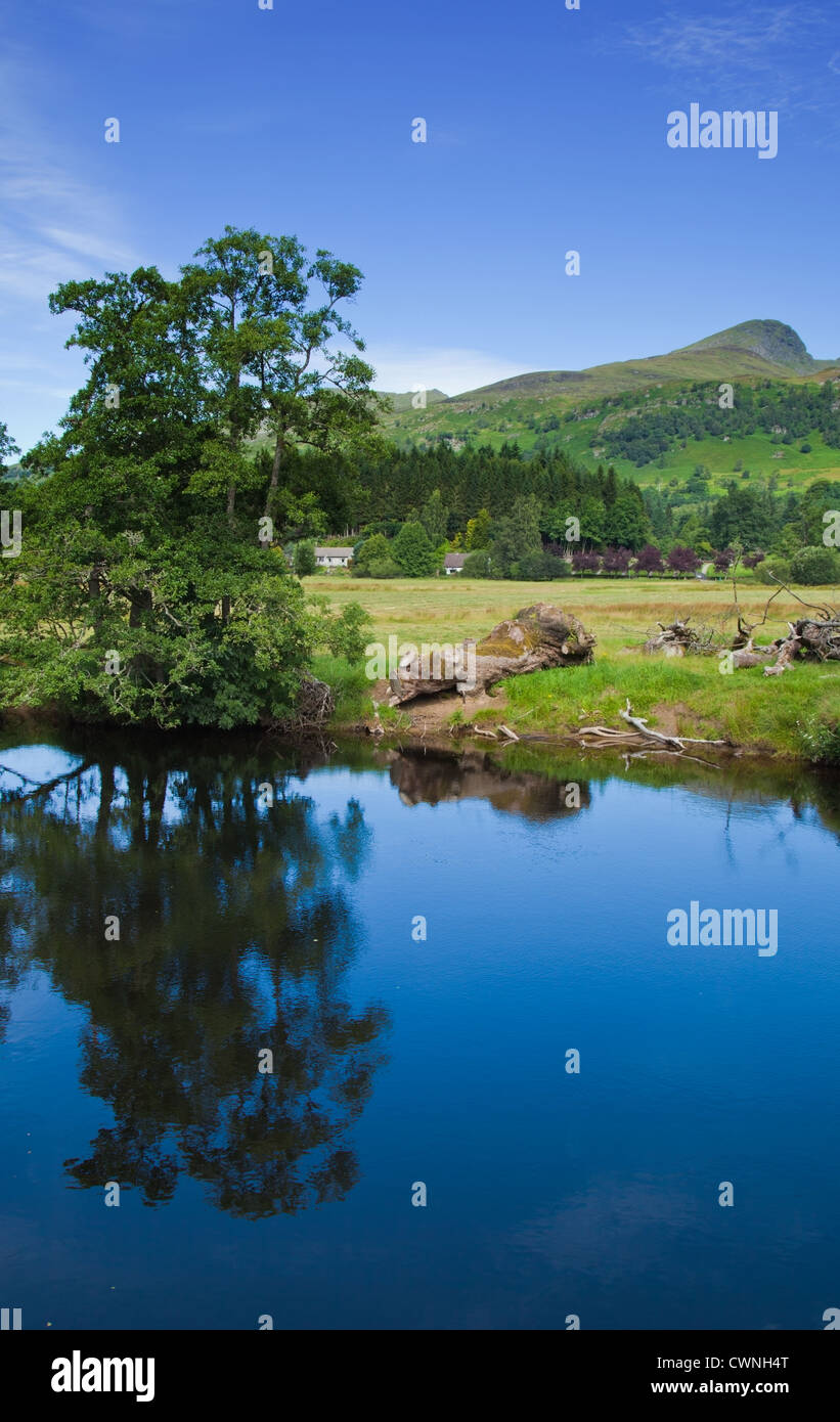 Scotland summer landscape Stock Photo - Alamy