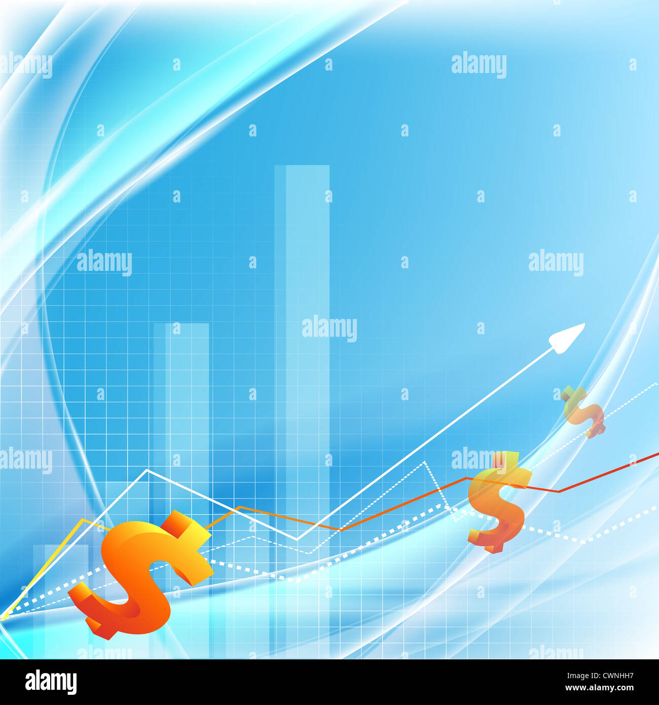 abstrac growth statistic financial frame Stock Photo - Alamy