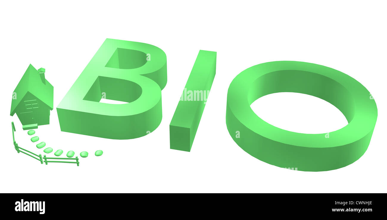 BIO-Logo isolated on white Stock Photo - Alamy
