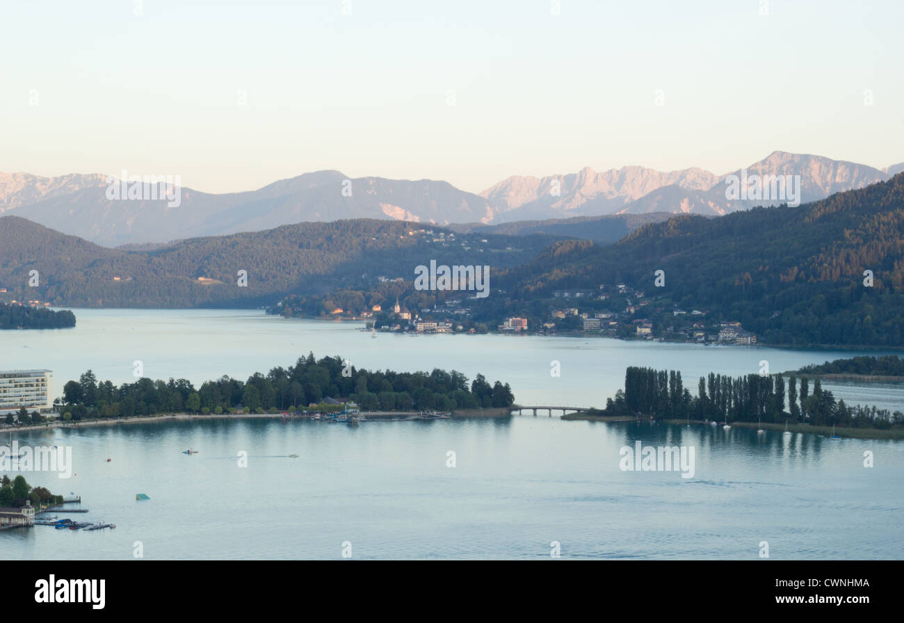 A beautiful view on the lake Stock Photo - Alamy