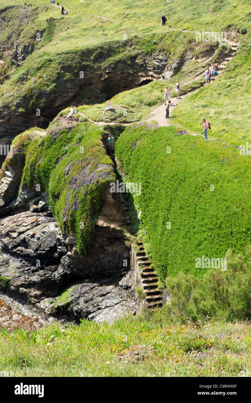 The Lizard Peninsula Cornwall England UK Stock Photo - Alamy