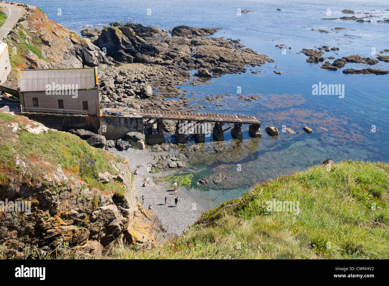 The Lizard Peninsula Cornwall England UK Stock Photo - Alamy