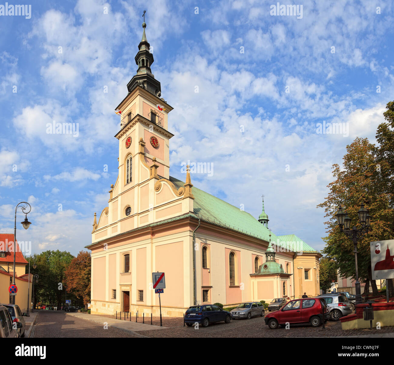 Church of parish St. Clement in Wieliczka, Poland Stock Photo - Alamy