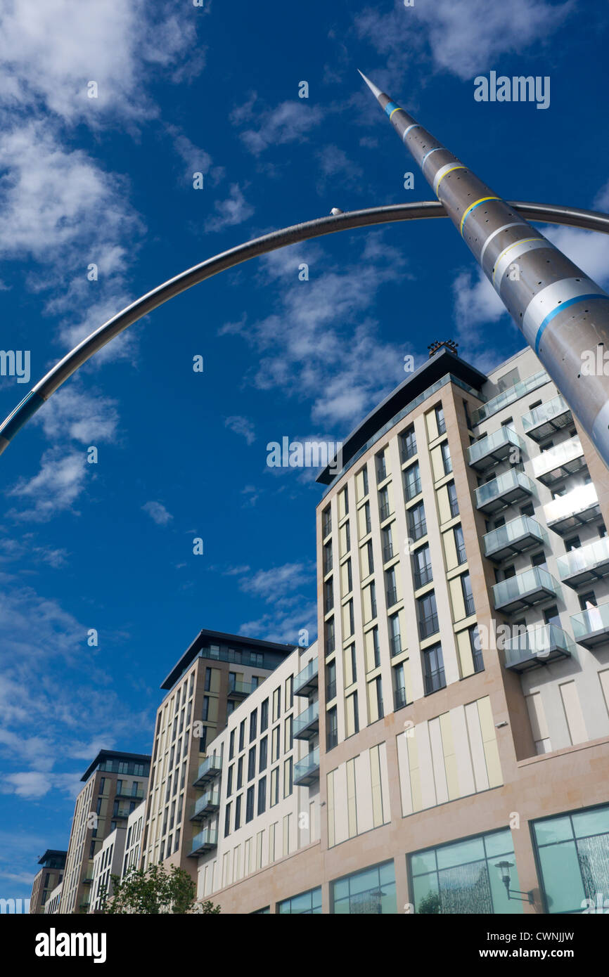 St Davids 2 shopping centre exterior view The Hayes Cardiff South Wales ...