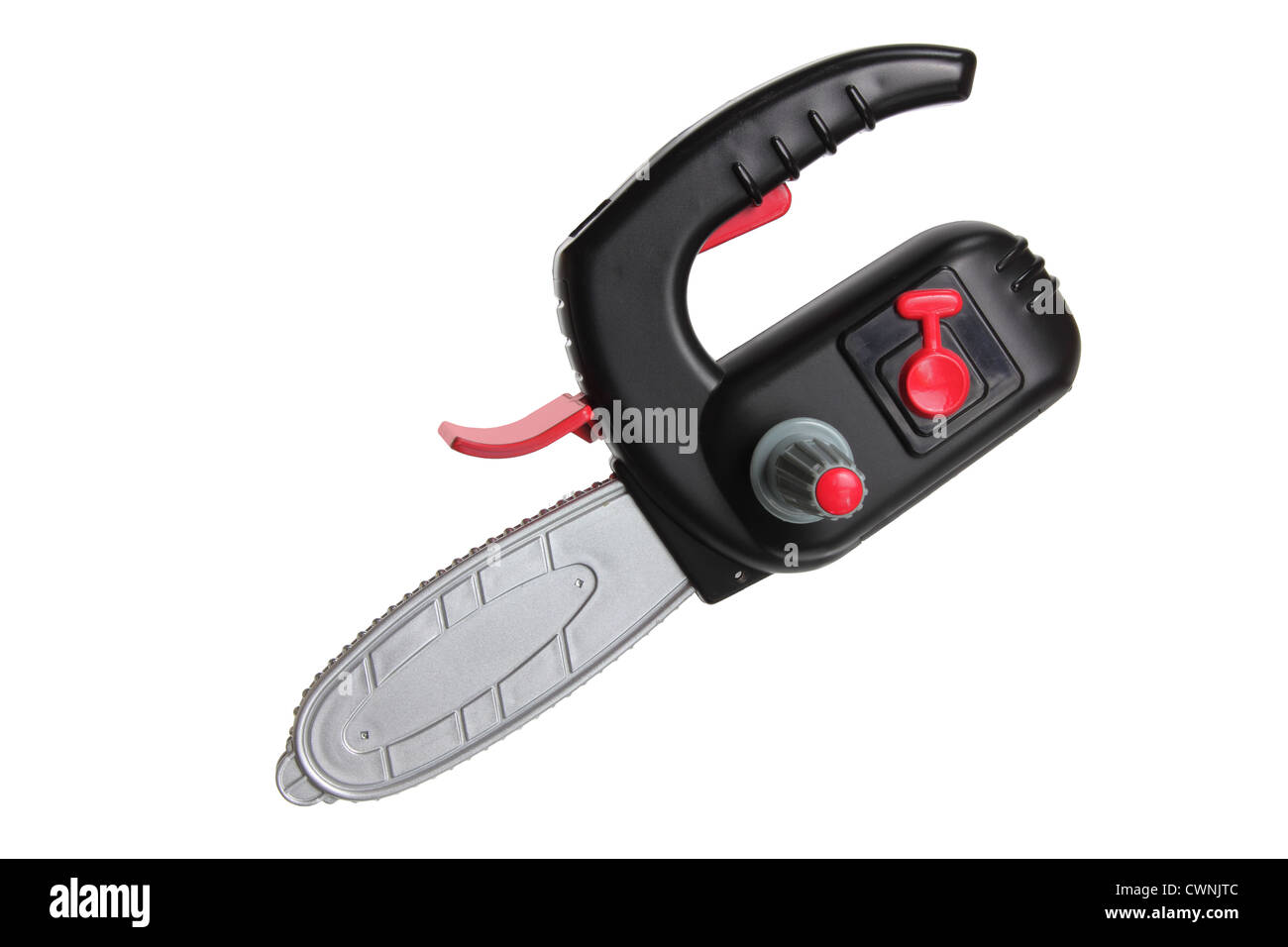 Hand chainsaw carpentry tool Cut Out Stock Images & Pictures - Alamy