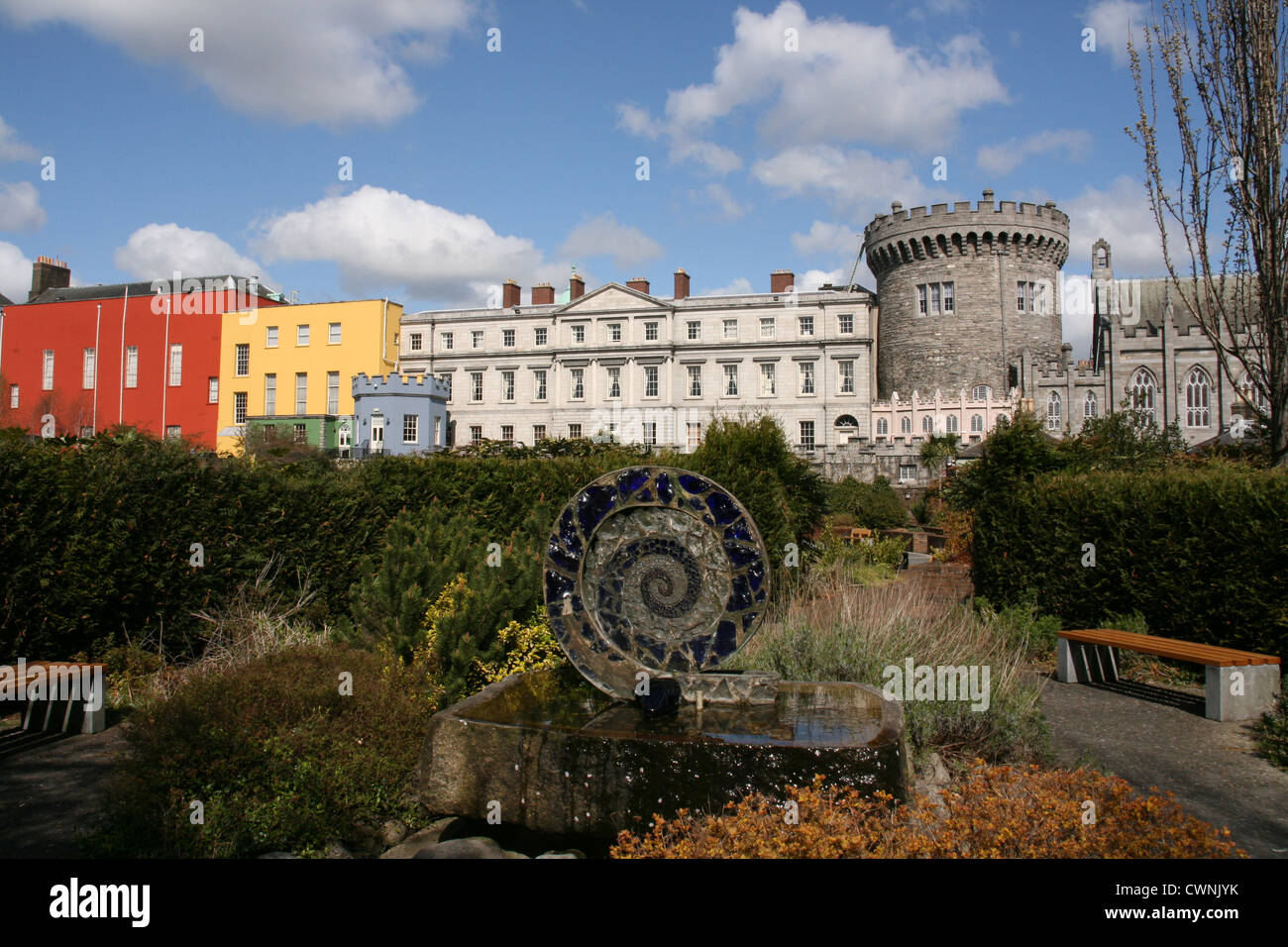 Dublin Castle in Spring Stock Photo - Alamy