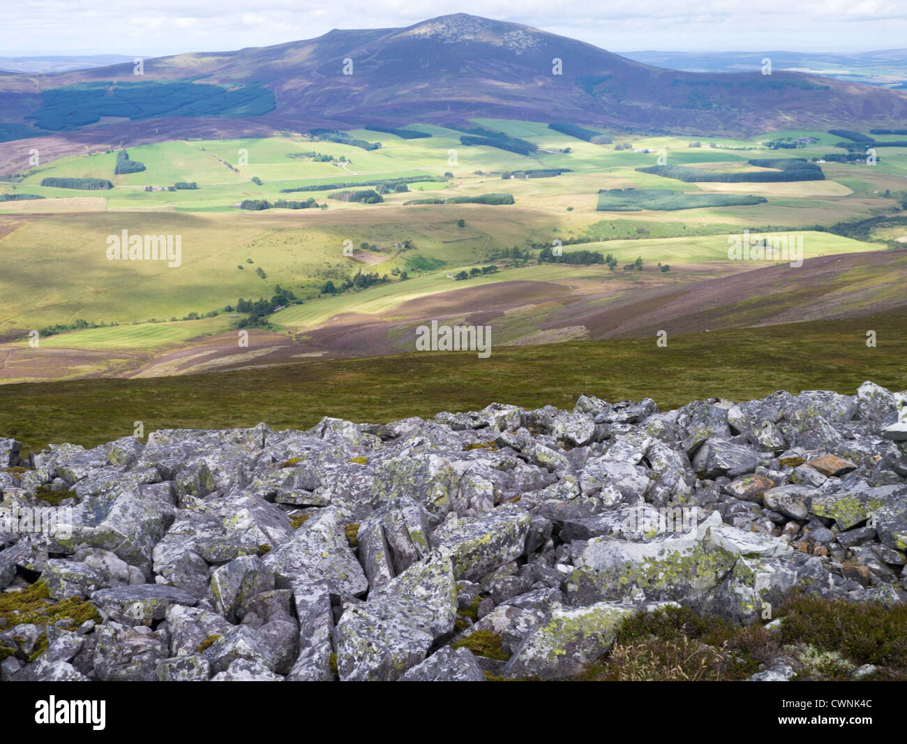 Ben Rinnes is a mountain in Moray, in northern Scotland. It has amazing views from its summit ...