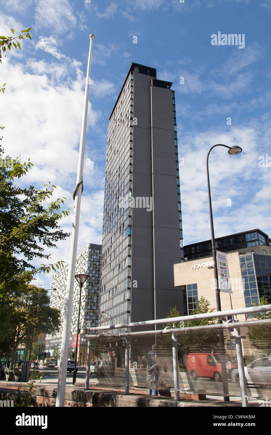 Sheffield's tallest building, St Paul's Tower, is an apartment block in ...