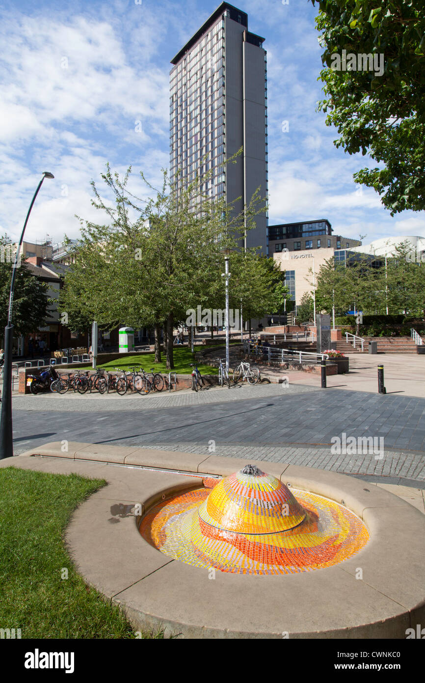Sheffield's tallest building, St Paul's Tower, is an apartment block in ...