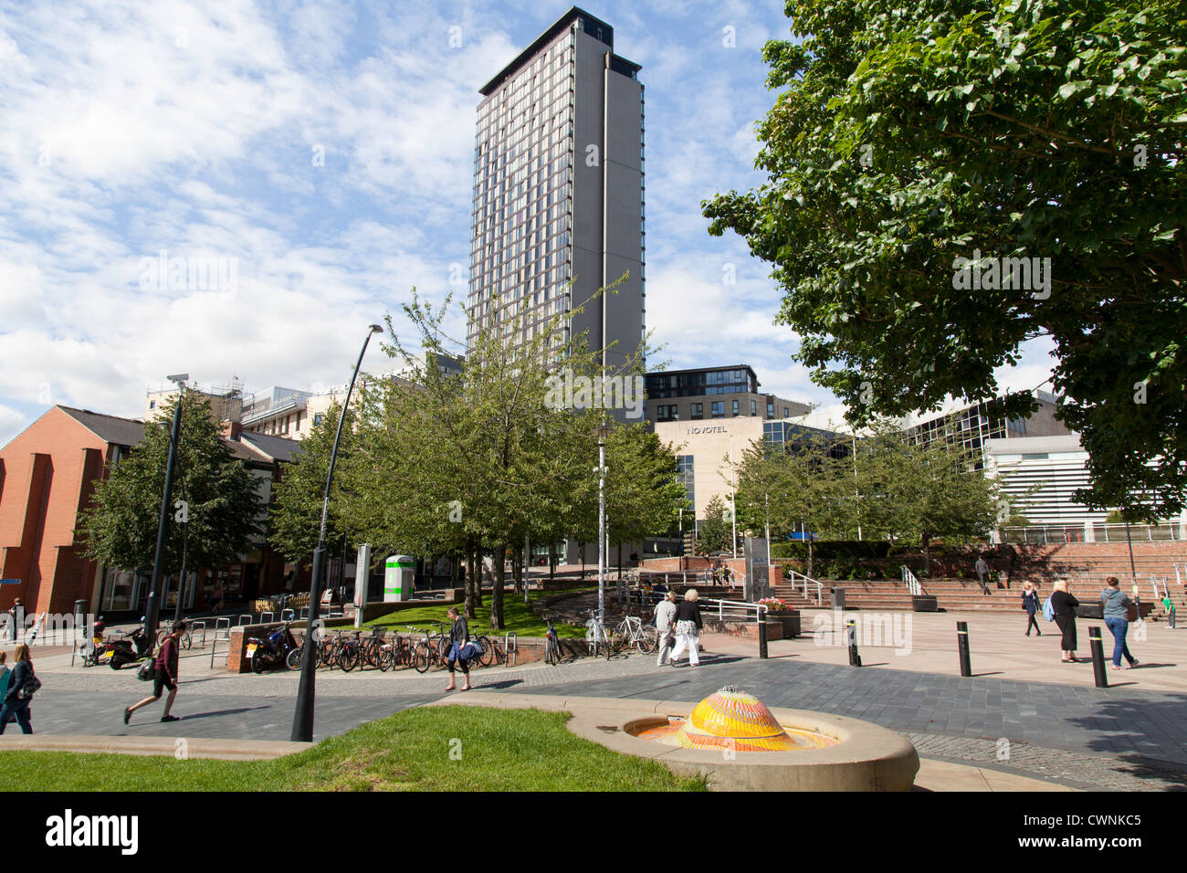 Sheffield's tallest building, St Paul's Tower, is an apartment block in ...