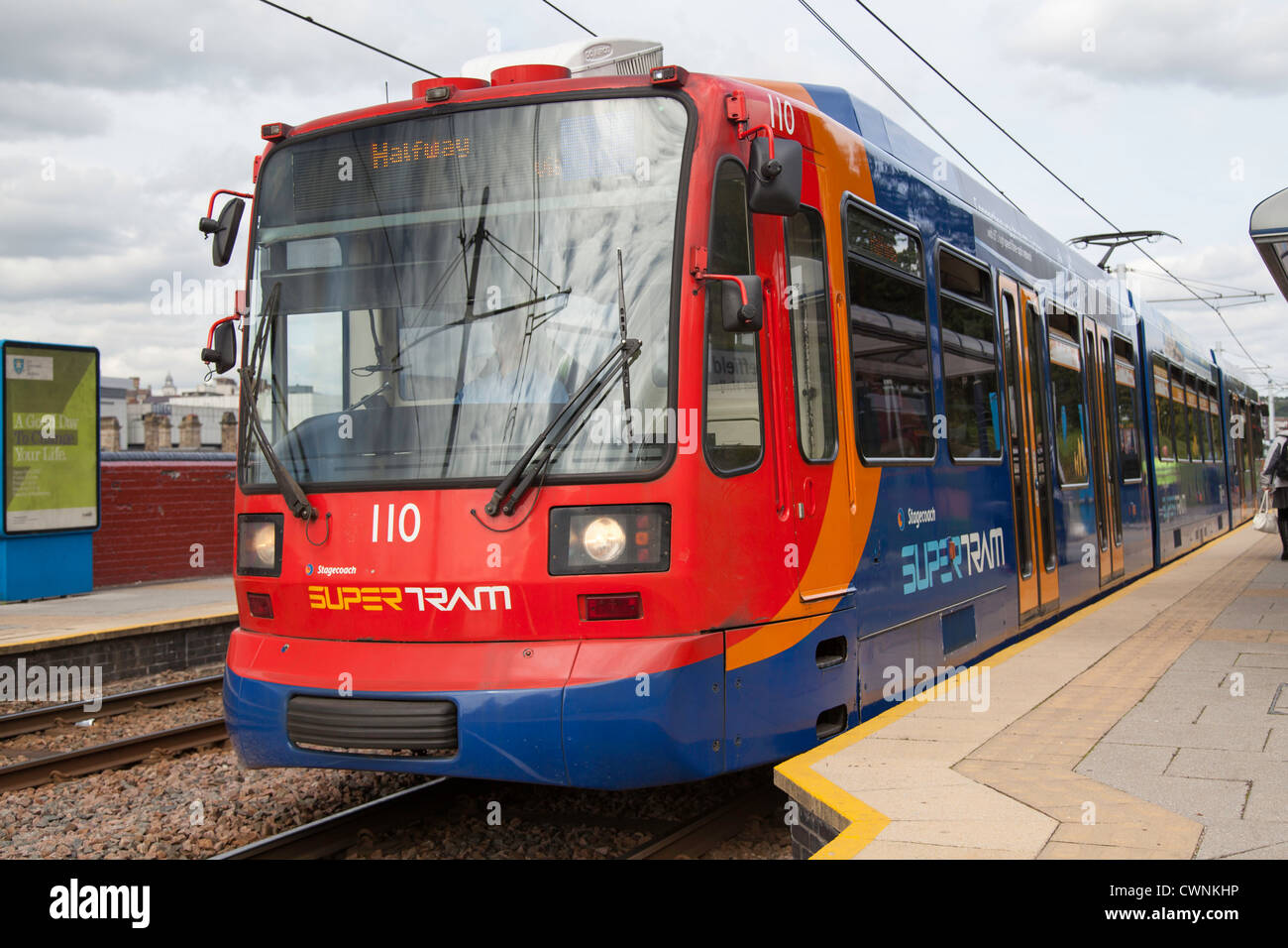 Supertram is a light rail network in Sheffield, Uk operated by ...