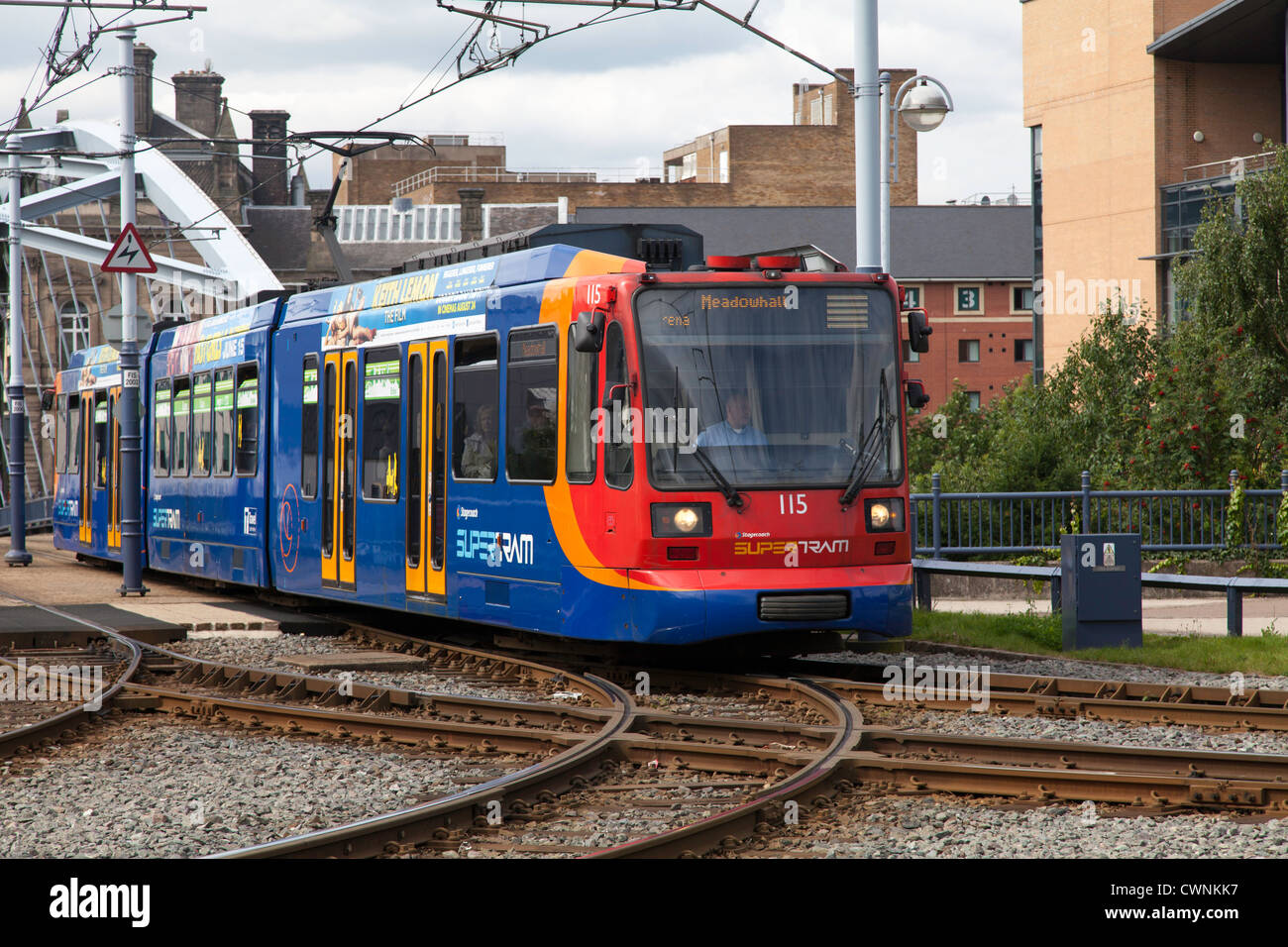 Supertram is a light rail network in Sheffield, Uk operated by ...