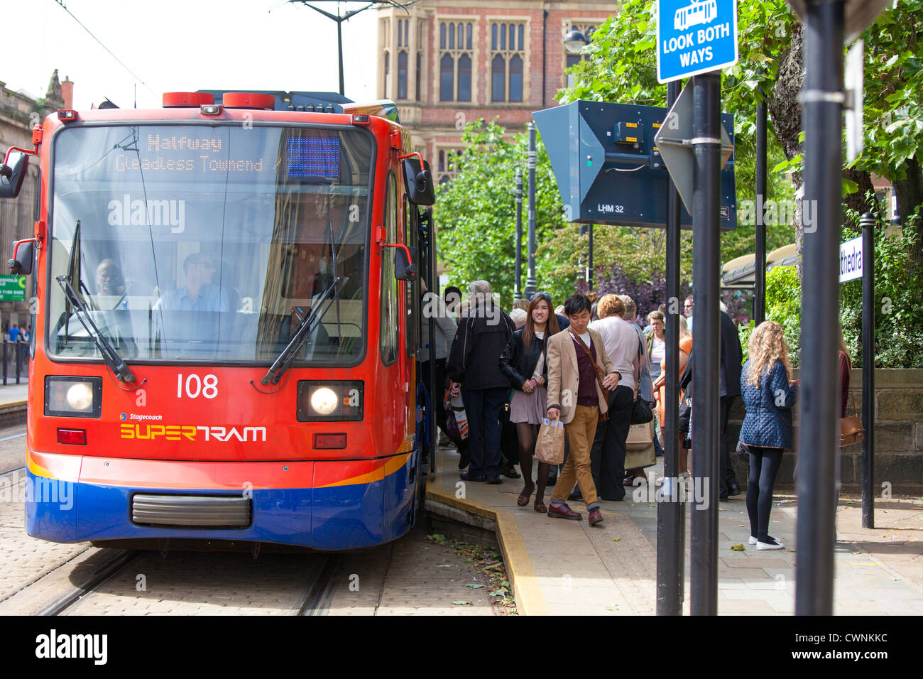 Supertram is a light rail network in Sheffield, Uk operated by ...
