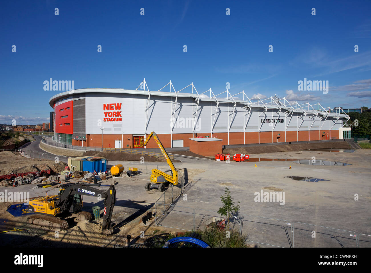Rotherham United's New York Stadium Stock Photo - Alamy