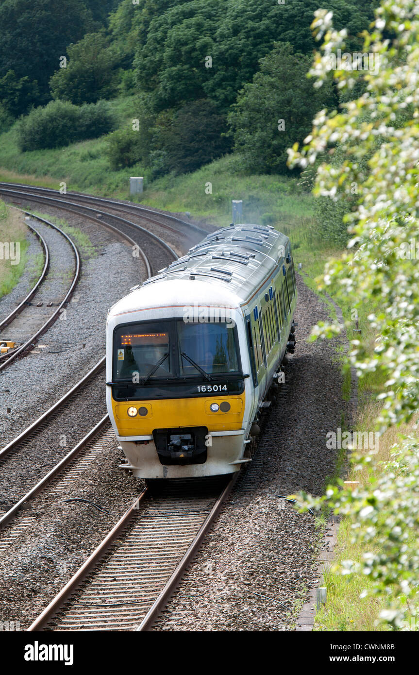 Chiltern Railways train Stock Photo - Alamy
