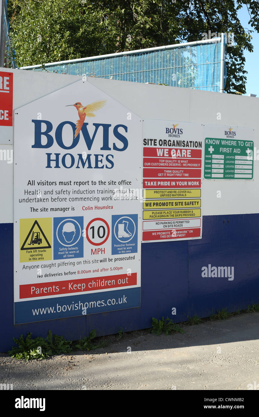 Bovis sign hi-res stock photography and images - Alamy