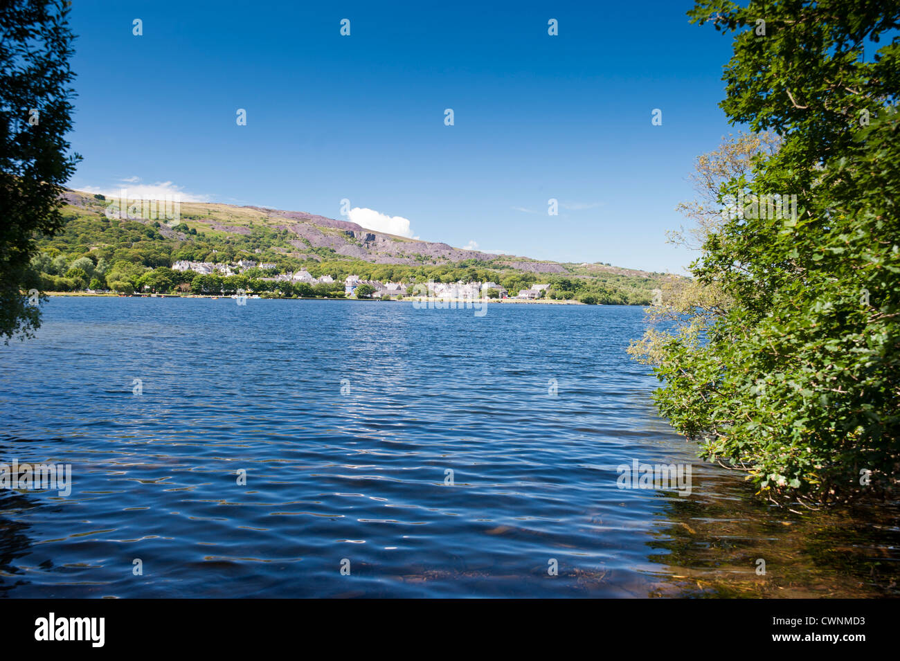 Llyn padarn train hi-res stock photography and images - Alamy
