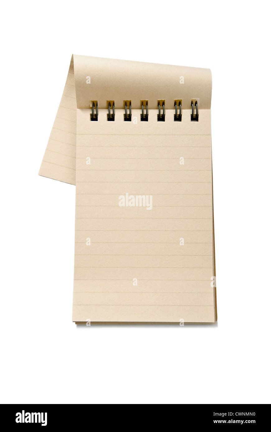 Spiral notebook hi-res stock photography and images - Alamy