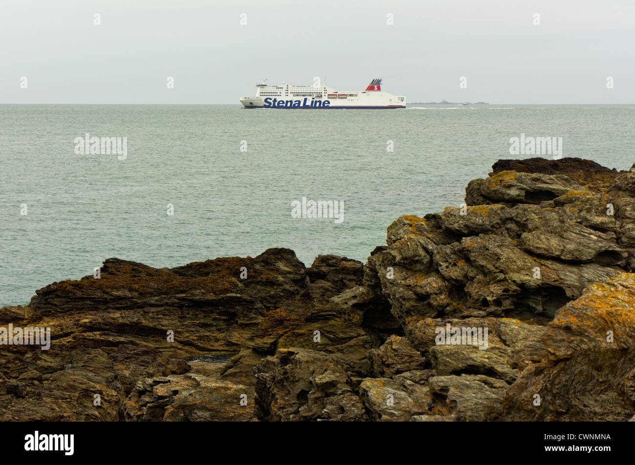 Stena Line Irish Ferry Bound for Ireland From Holyhead Anglesey North ...
