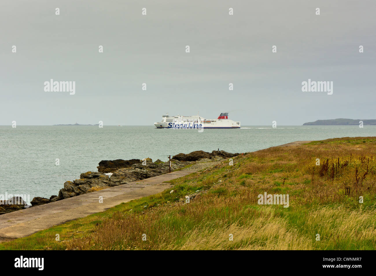 Stena Line Irish Ferry Bound for Ireland From Holyhead Anglesey North ...