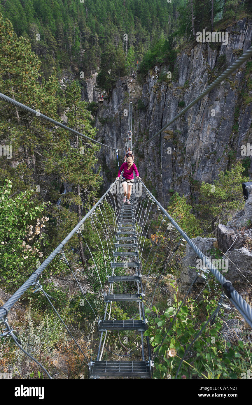 Tibetan bridge italy hi-res stock photography and images - Alamy