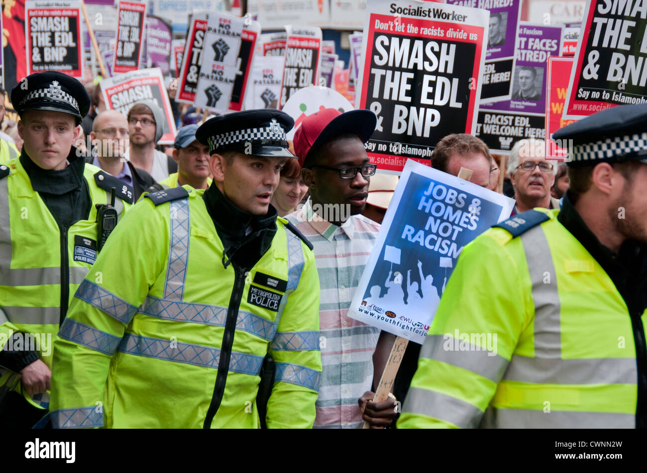 Young black men anti racist hi-res stock photography and images - Alamy