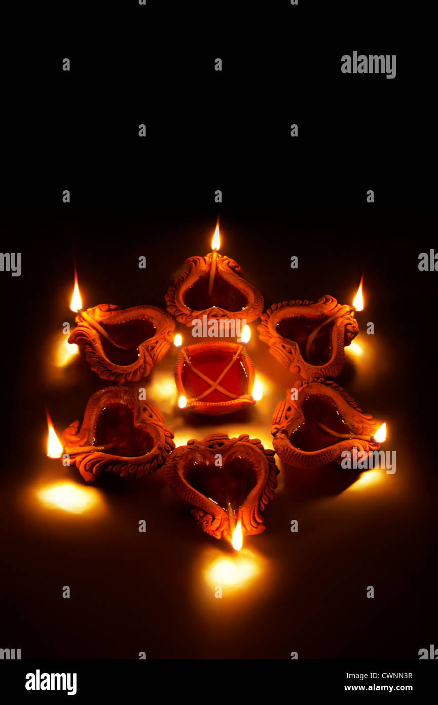 Burning Diya High Resolution Stock Photography and Images - Alamy