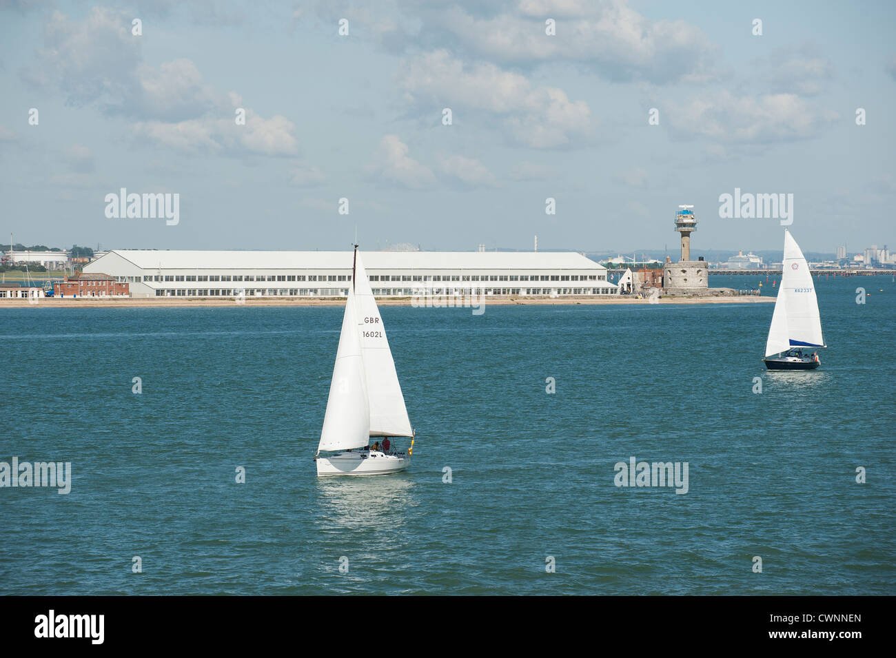 On solent waters hi-res stock photography and images - Alamy