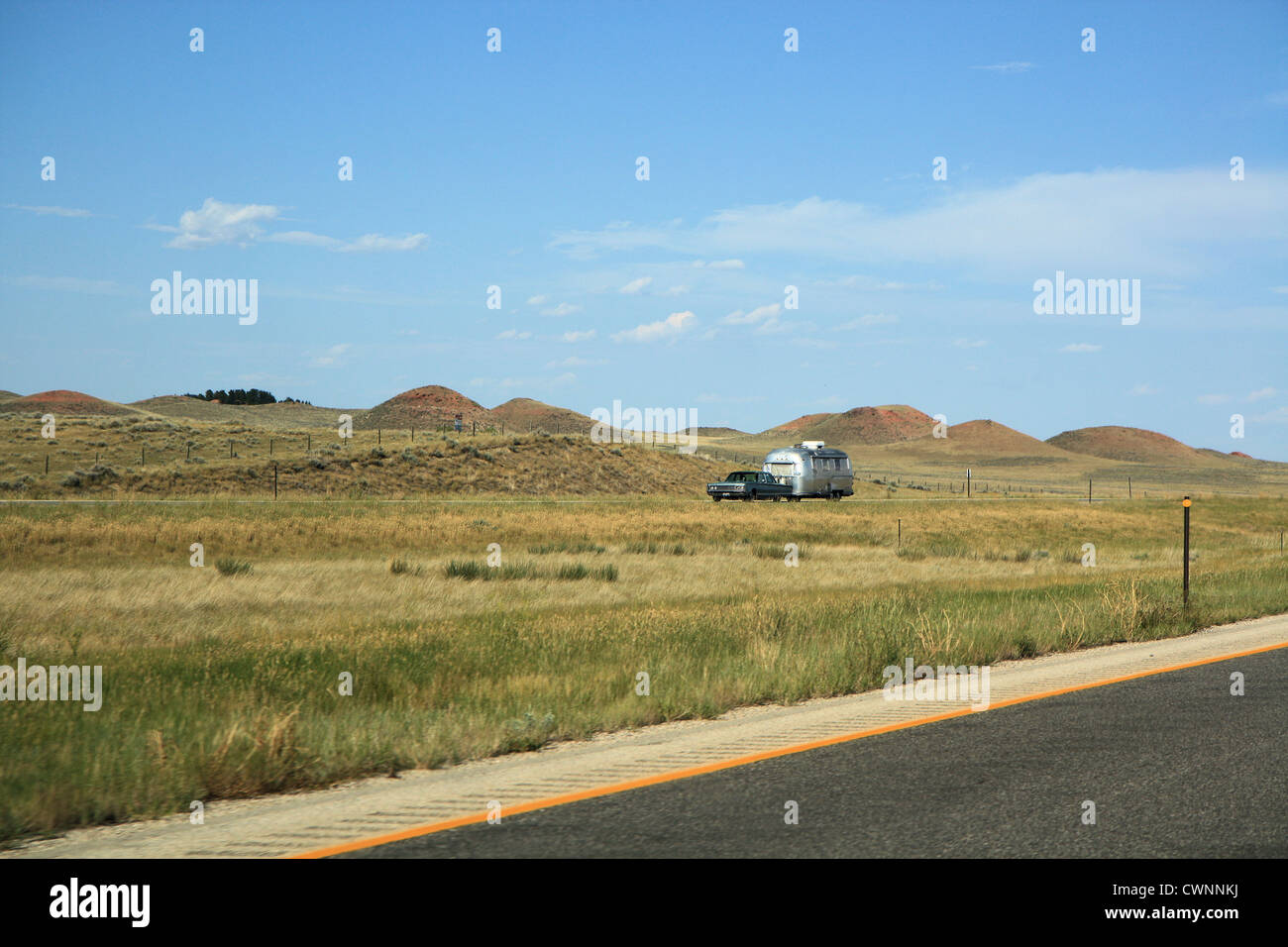 Old travel trailer hi-res stock photography and images - Alamy