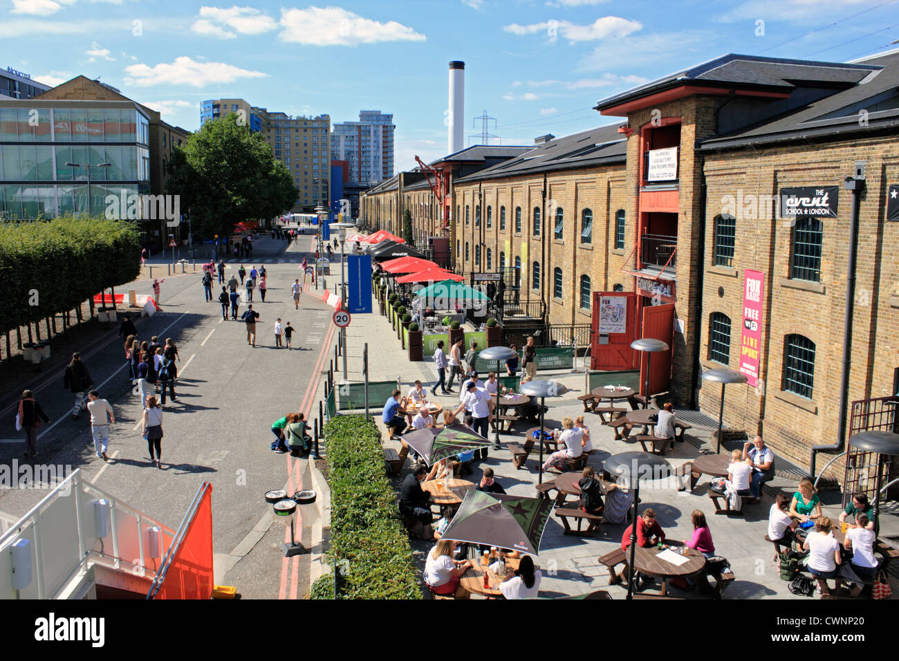 The Fox at ExCel Western Gateway E16 London Docklands England UK Stock ...