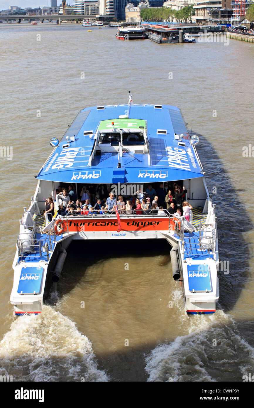 River thames catamaran hi-res stock photography and images - Alamy