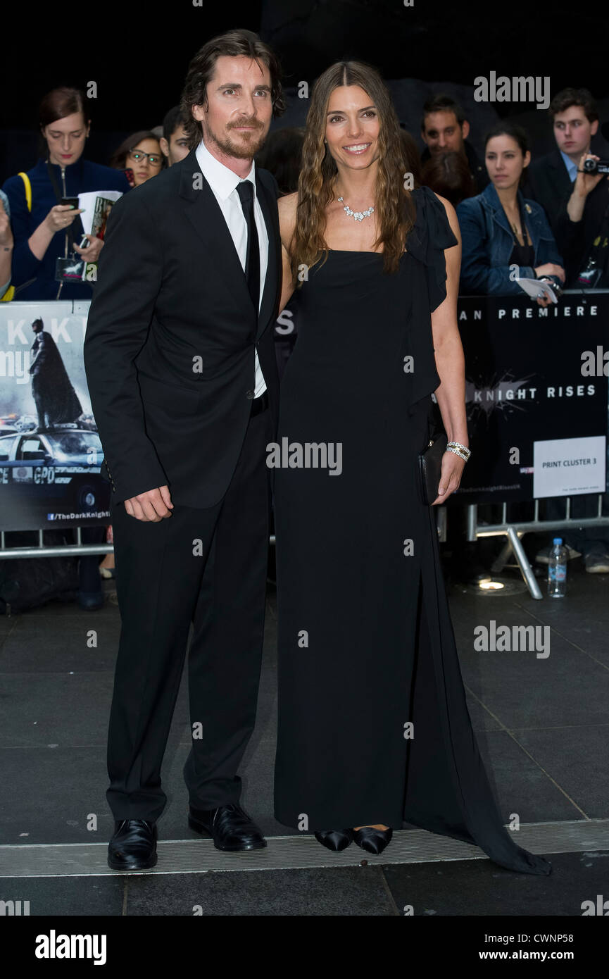 Christian Bale and Sandra Bale arrive for the European premiere of The ...