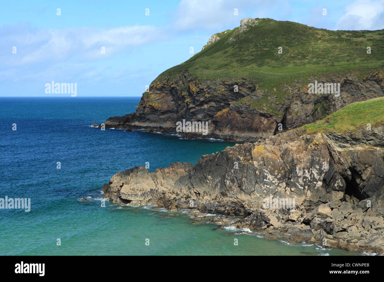 Lundy Bay, Near Polzeath, North Cornwall, England, UK Stock Photo - Alamy