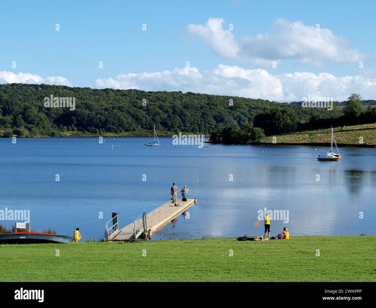 Wimbleball Lake. Somerset. UK Stock Photo - Alamy
