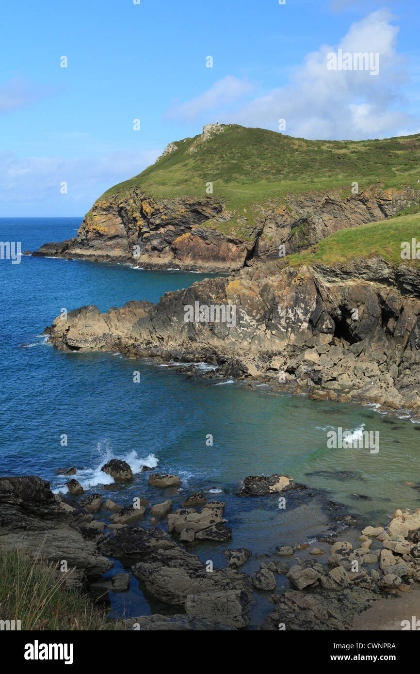 Lundy Bay, Near Polzeath, North Cornwall, England, UK Stock Photo - Alamy