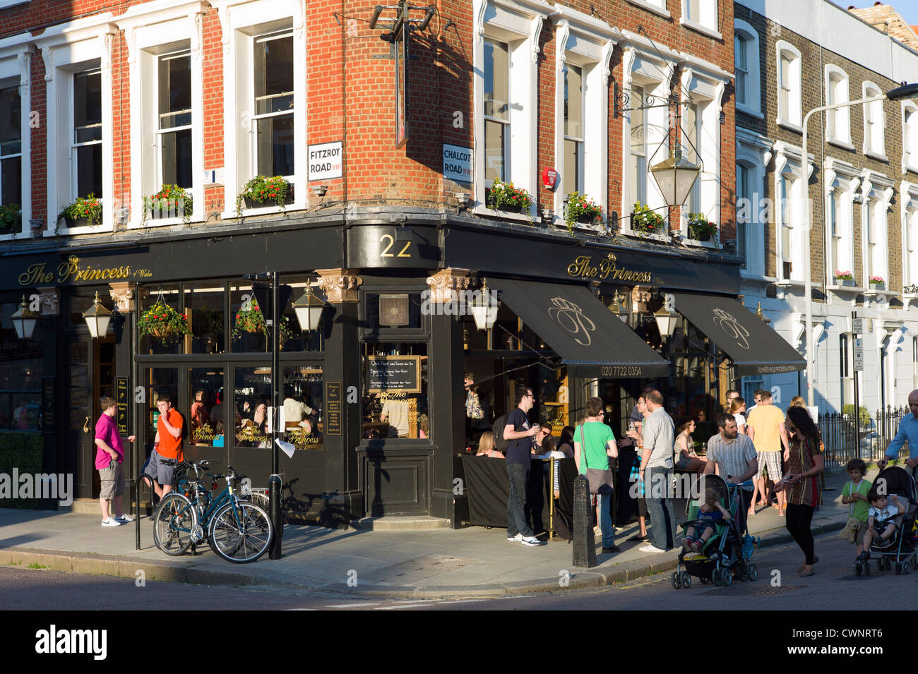 Family group pass customers enjoying warm weather at The Princess ...