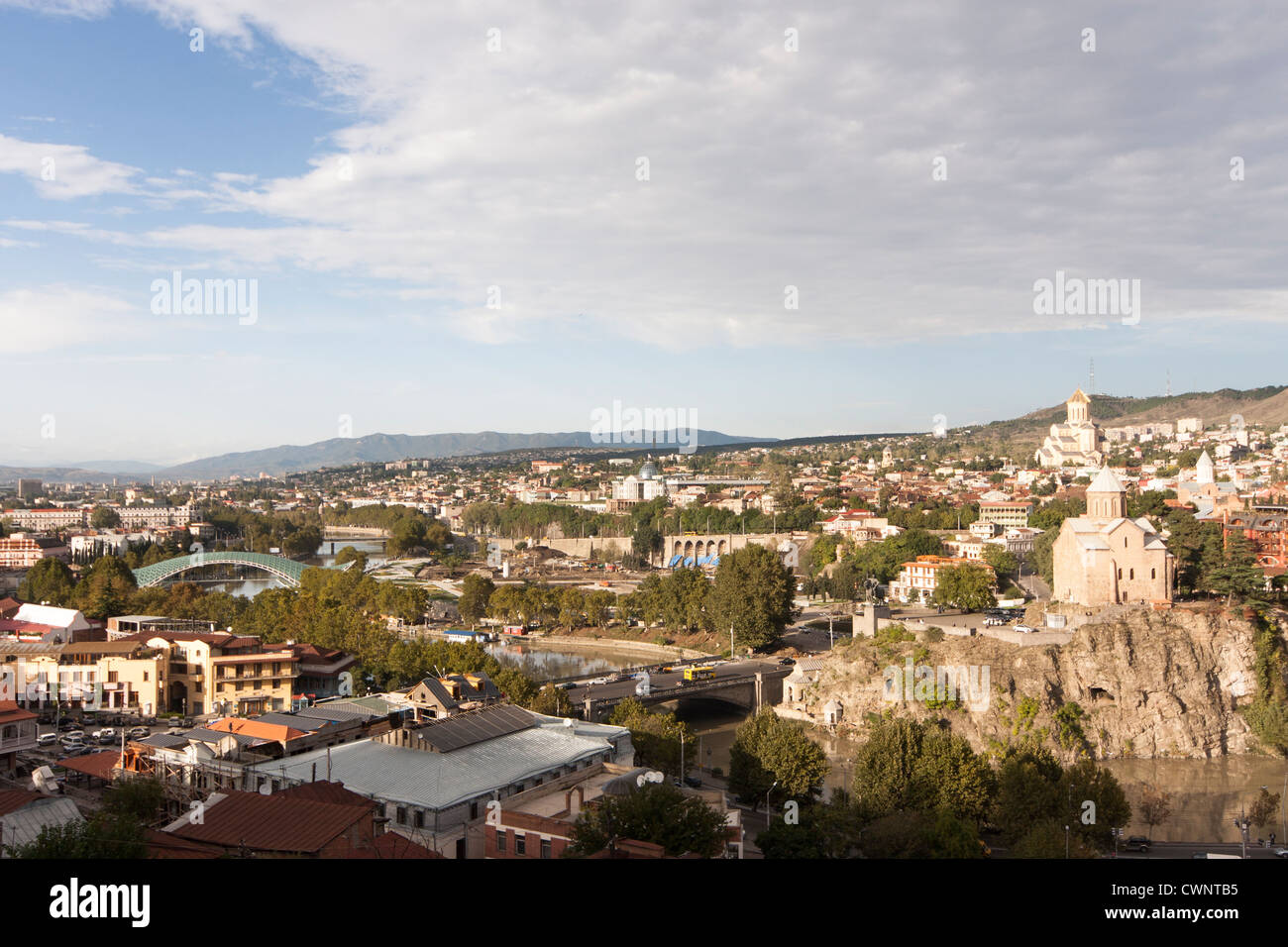 Tbilisi cityscape with hi-res stock photography and images - Alamy