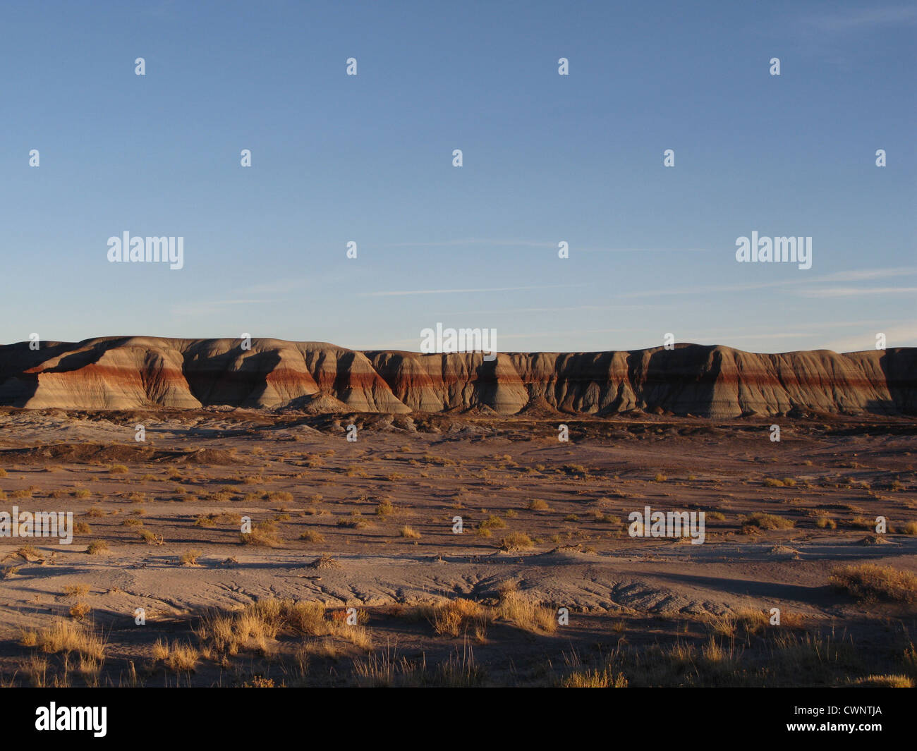 Long shot view of Desert Stock Photo - Alamy