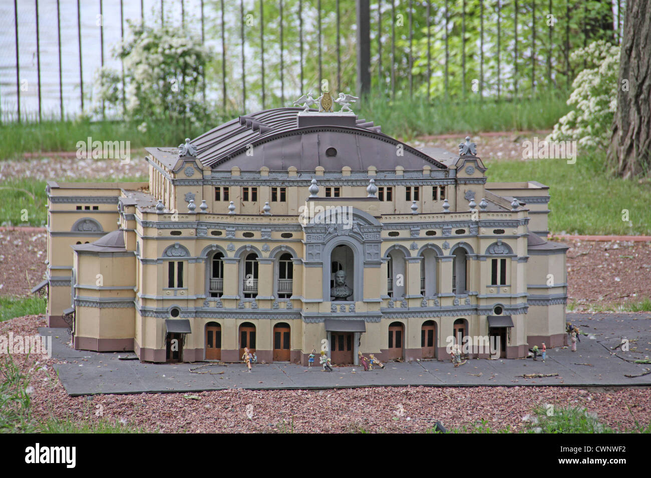 Ukraine. Kiev. Museum of Miniatures. Layout of the Opera House Stock ...