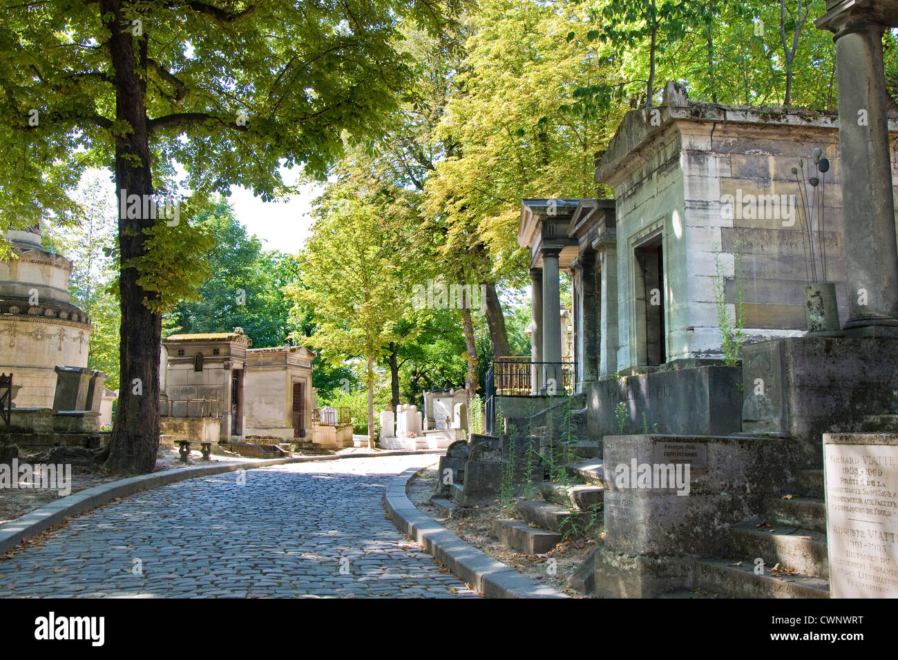 France, Ile de France, Paris, Pere Lachaise cemetery Stock Photo - Alamy