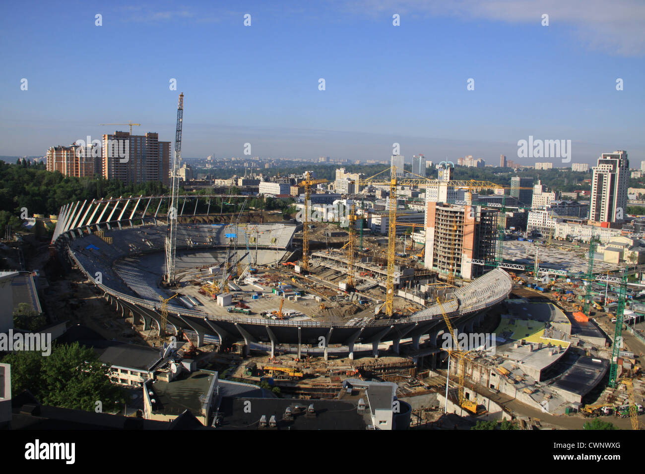 Kiev ukraine stadium hi-res stock photography and images - Alamy