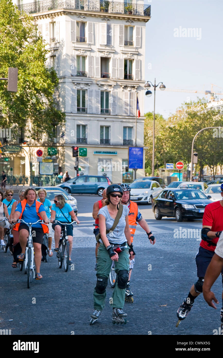 Rollerblade Paris High Resolution Stock Photography and Images - Alamy
